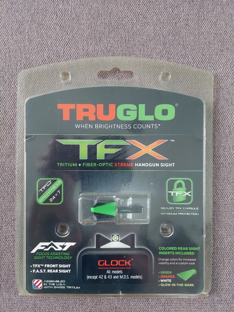 Glock-TruGlo TFX Sights, Sports Equipment, Other Sports Equipment and ...