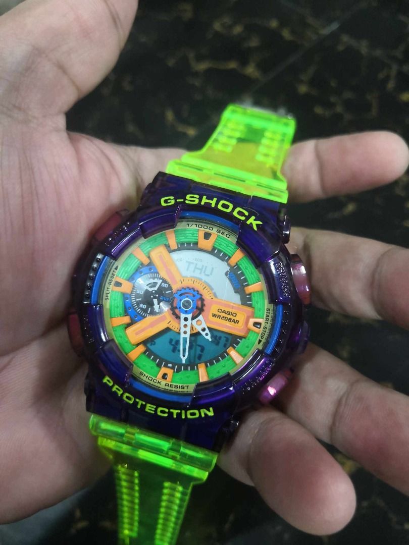 Gshock Ga110 Fc, Men's Fashion, Watches & Accessories, Watches on Carousell