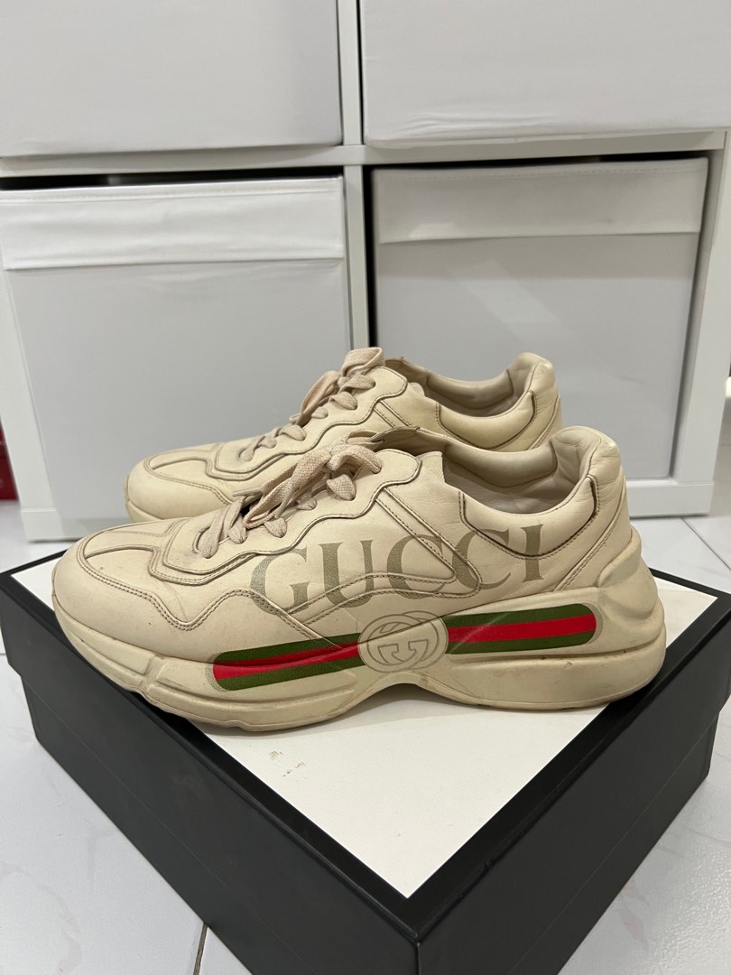 Gucci Rhyton Shoes, Luxury, Sneakers & Footwear on Carousell