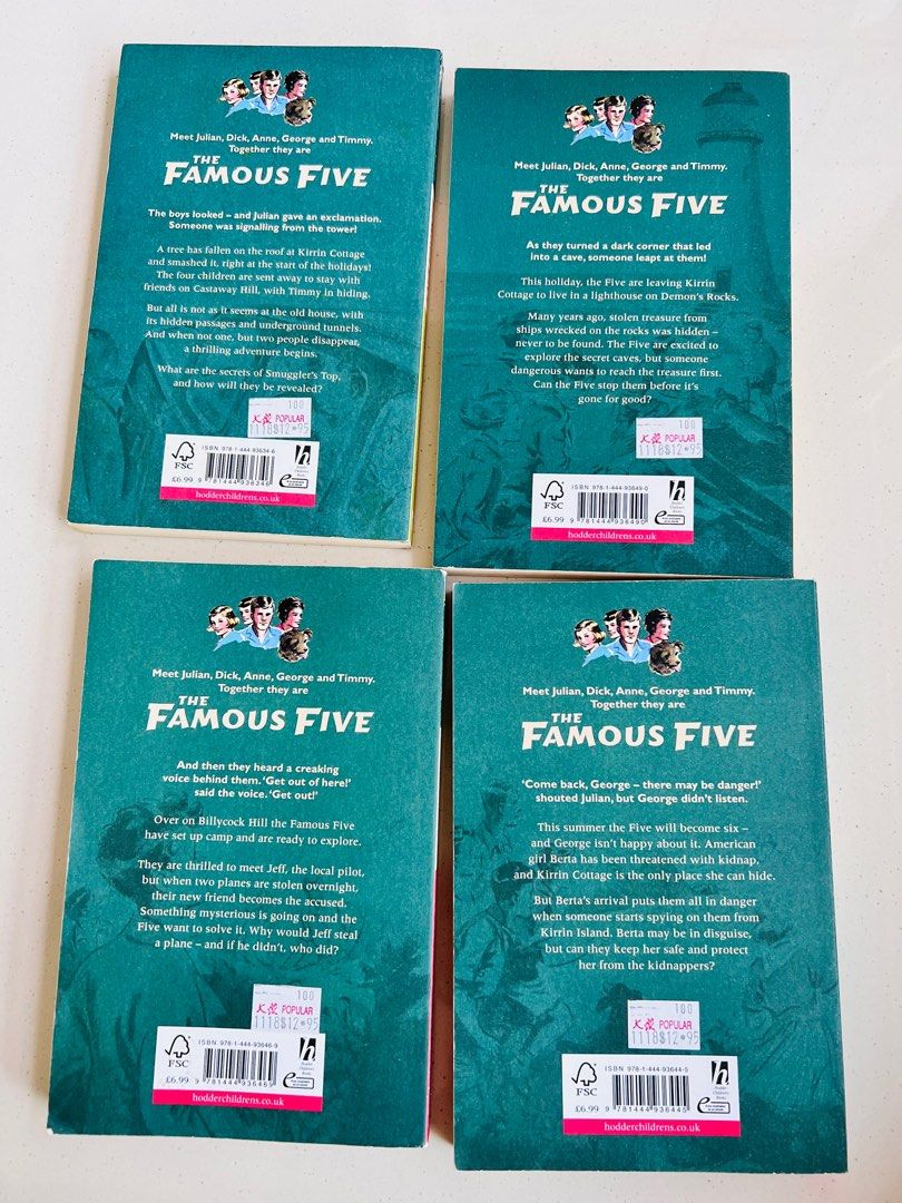 Guid Blyton The Famous Five, Hobbies & Toys, Books & Magazines ...