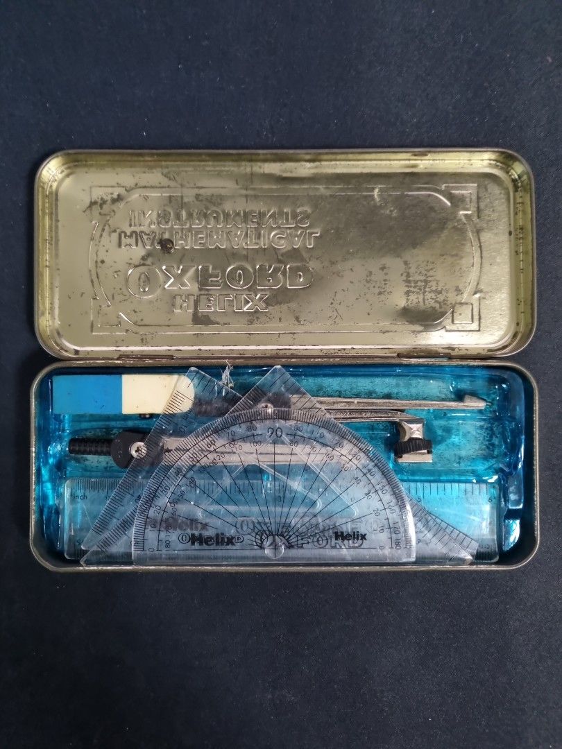 Helix Oxford Mathematical Instruments Set, Hobbies & Toys, Stationery ...