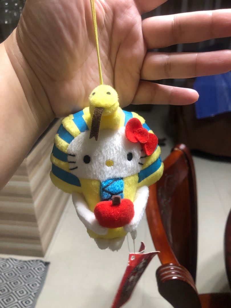 Hello kitty x Nameko plush charm on Carousell