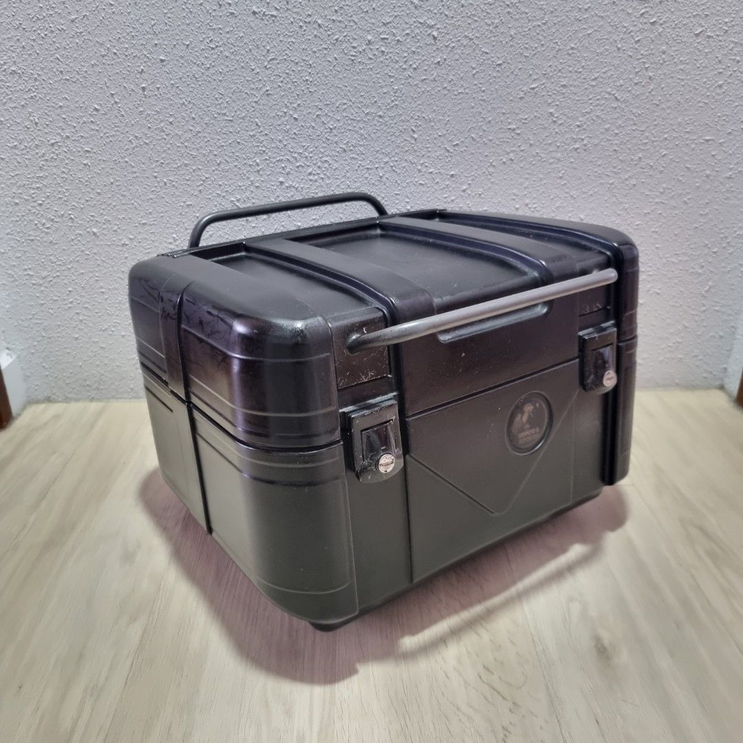 Hepco Becker Gobi with baseplate rack motorcycle box, Motorcycles ...