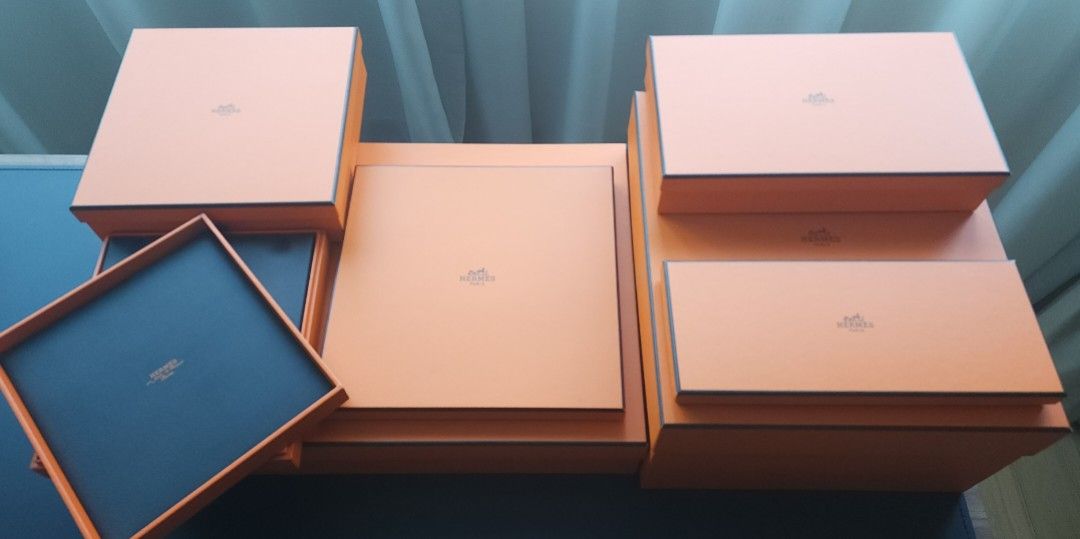 Hermes Boxes ( Empty), Luxury, Accessories on Carousell