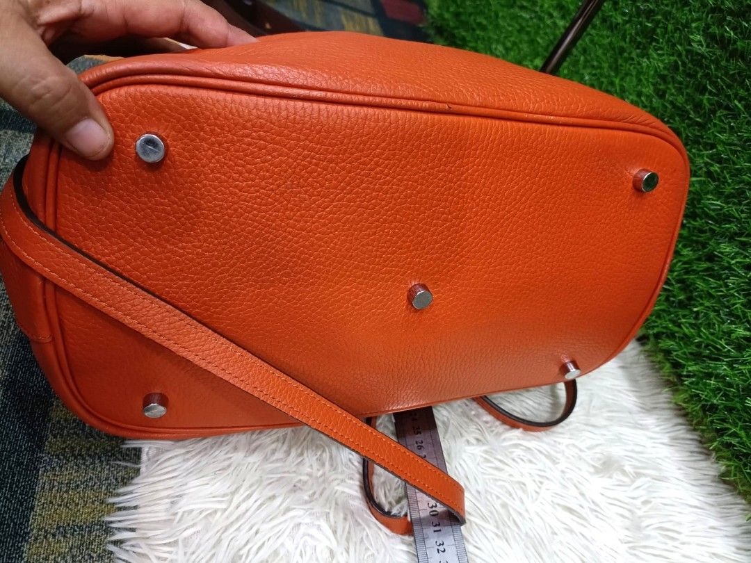 HERMES SO KELLY ORANGE TWO WAY BAG, Luxury, Bags & Wallets on Carousell