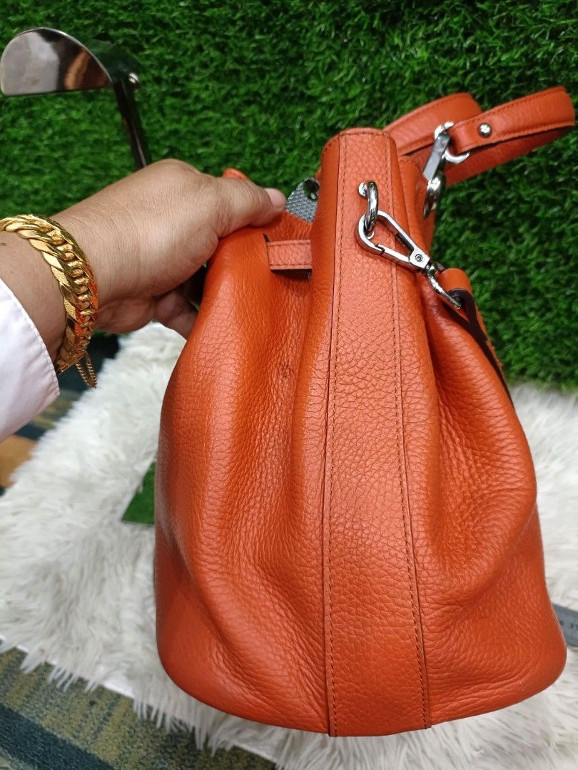 HERMES SO KELLY ORANGE TWO WAY BAG, Luxury, Bags & Wallets on Carousell
