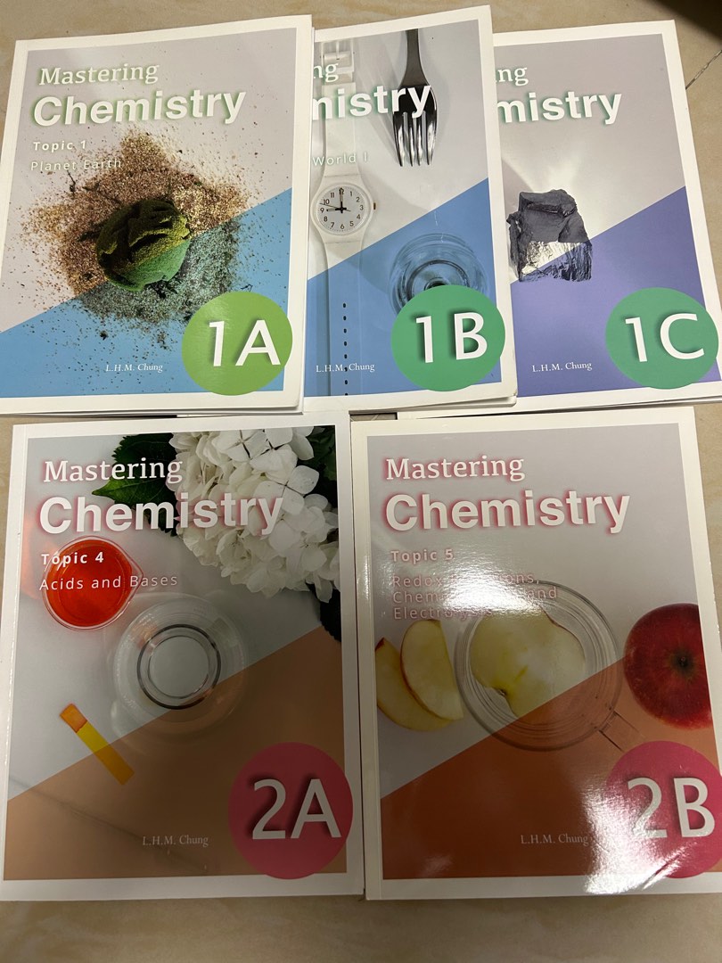 HK DSE Mastering Chemistry 高中 化學 教科書 1A-2B, 興趣及遊戲, 書本 & 文具, 教科書 - Carousell