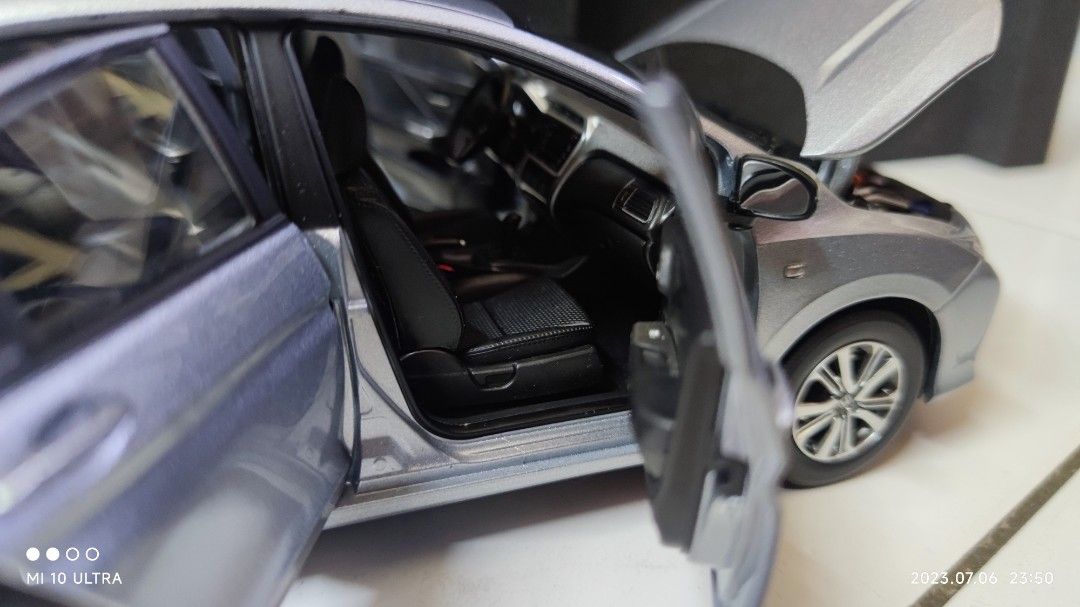 honda city 2018 1/18 vtec car model diecast, Hobbies & Toys, Toys ...