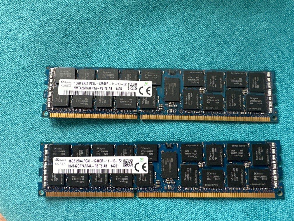 Hynix DDR3 16Gb ECC Ram for Servers and workstation, Computers & Tech ...