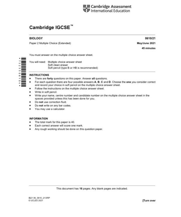 IGCSE Exam paper, Hobbies & Toys, Books & Magazines, Assessment Books ...