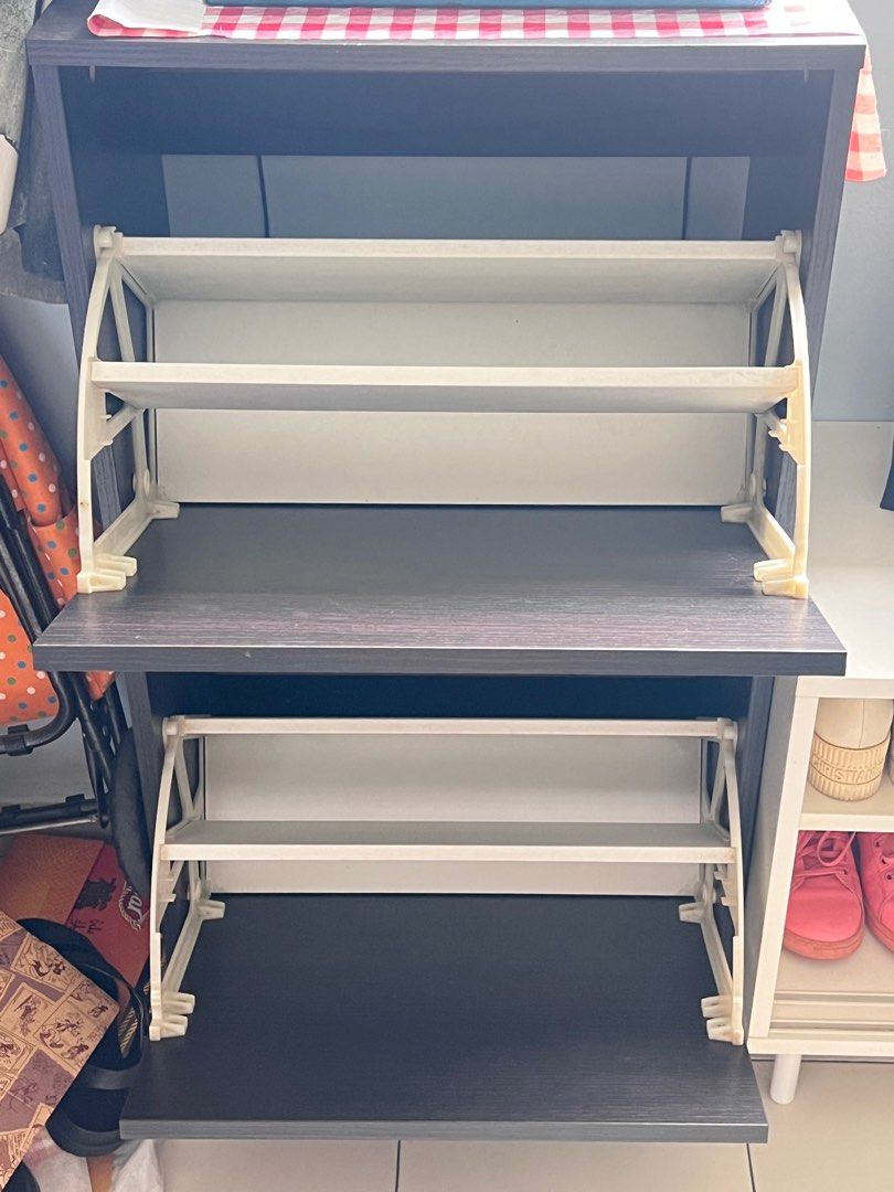 IKEA shoe rack, Furniture & Home Living, Furniture, Shelves, Cabinets ...