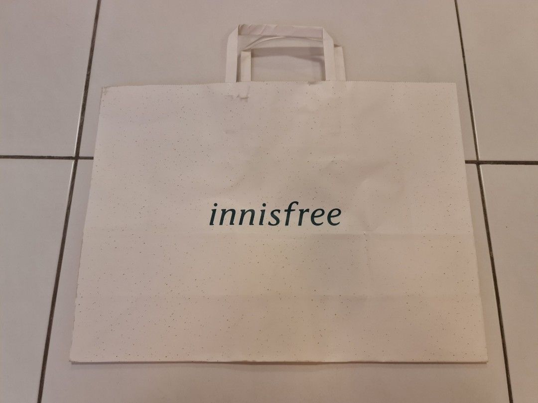 Innisfree paper bag, Everything Else, Others on Carousell