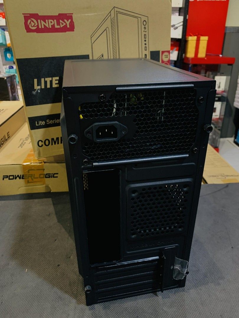 Inplay Lite X9 Micro ATX Mini ITX PC Case with 200W PSU, Computers ...