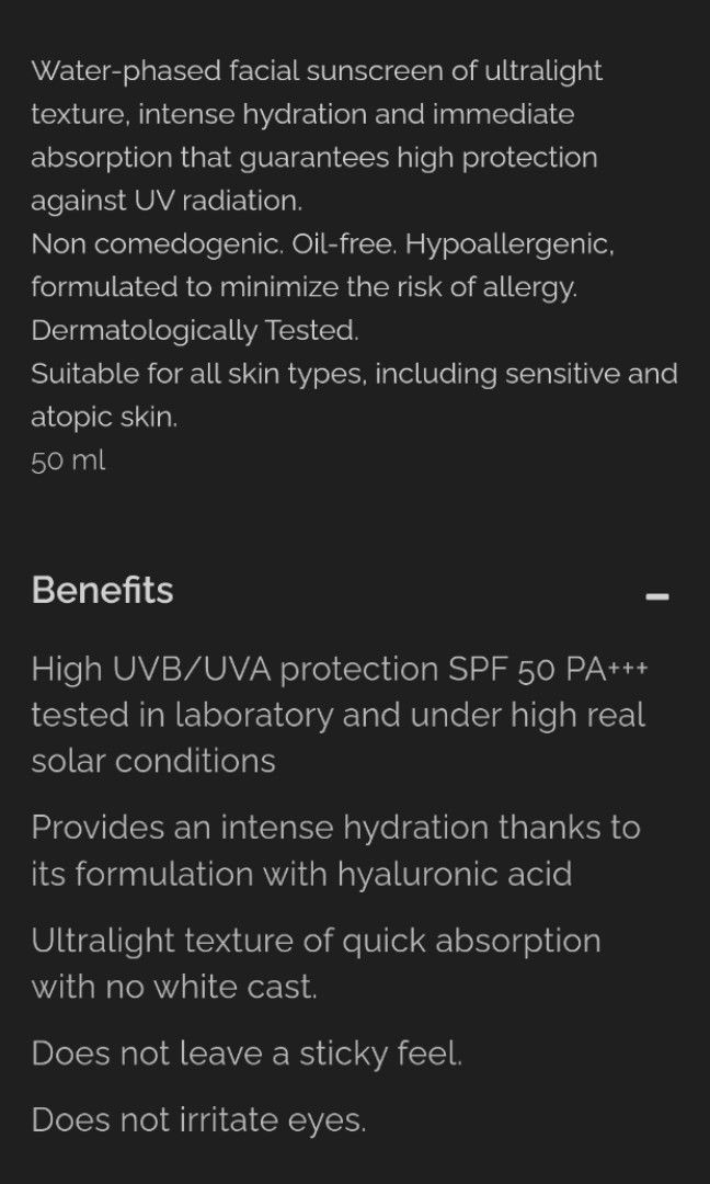 Isdin Sunscreen SPF 50 (Sample size), Beauty & Personal Care, Face ...