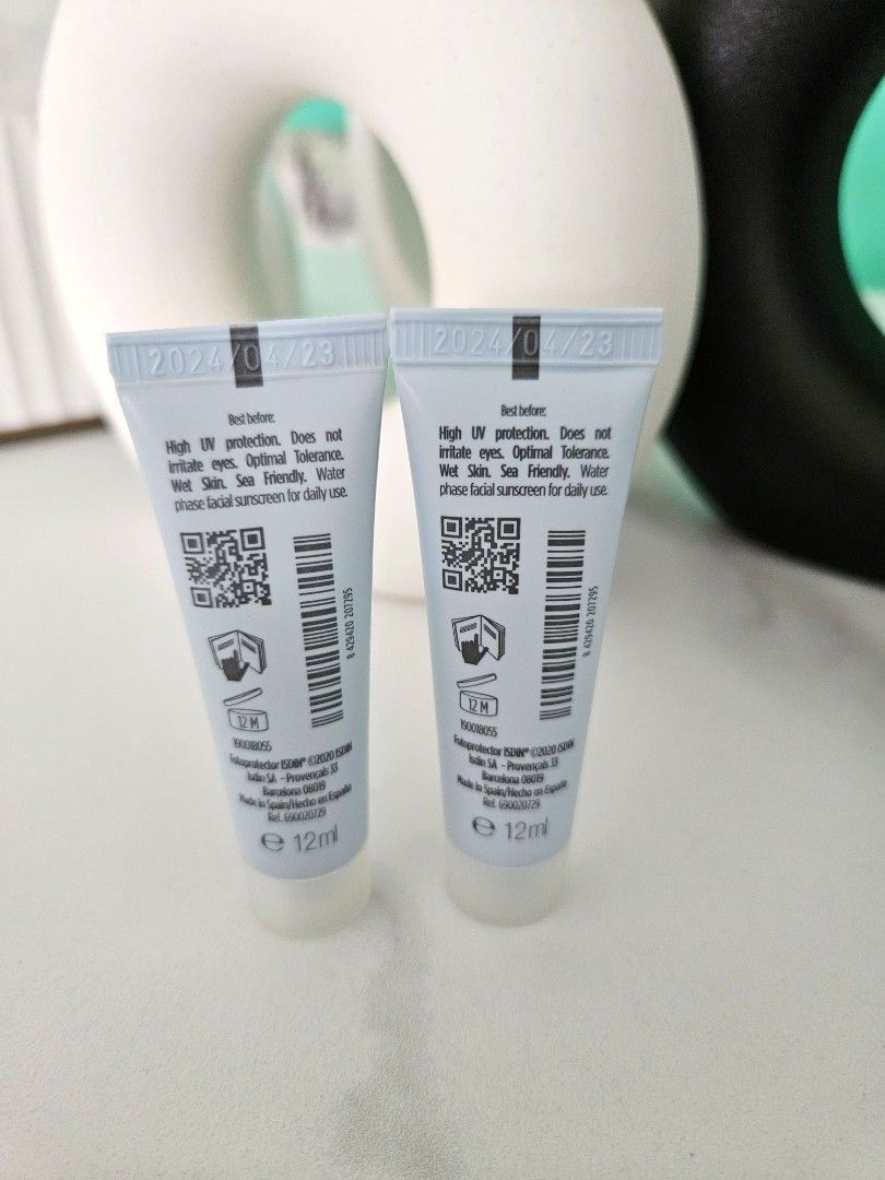 Isdin Sunscreen SPF 50 (Sample size), Beauty & Personal Care, Face ...