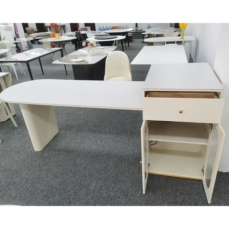 Island Table Table integrated rock board household retractable table ...