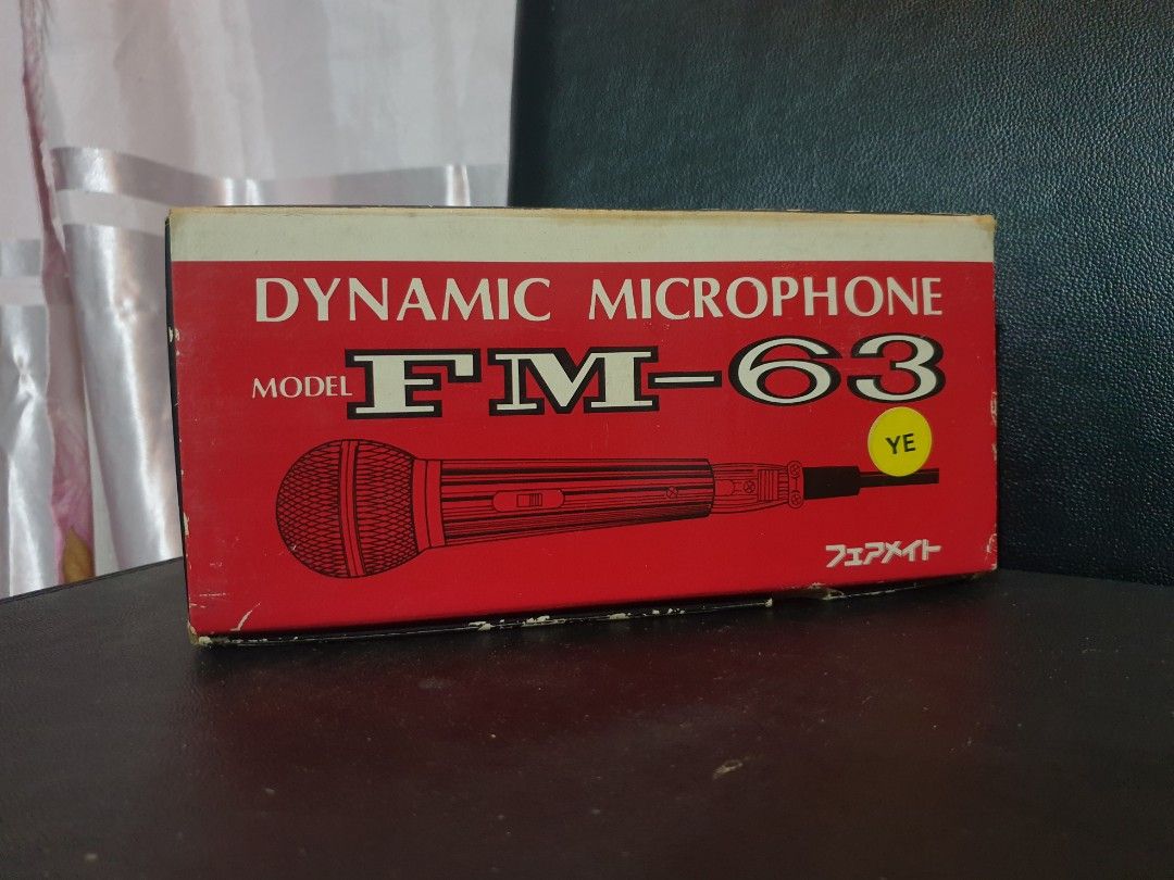Japan Vintage Dynamic Microphone on Carousell