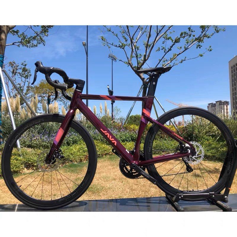 Java AURIGA Roadbike Shimano Sora Groupset with full internal routing ...