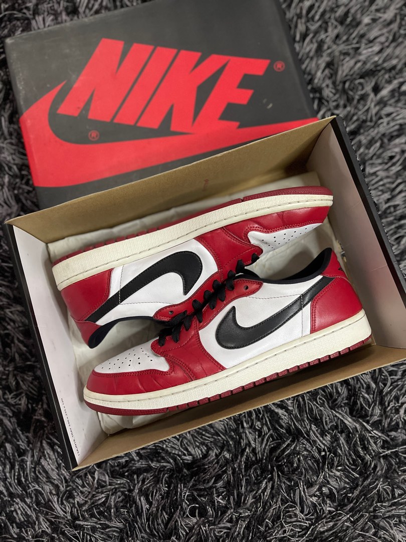 Jordan 1 Low OG 'Chicago' (2015), Men's Fashion, Footwear, Sneakers on ...