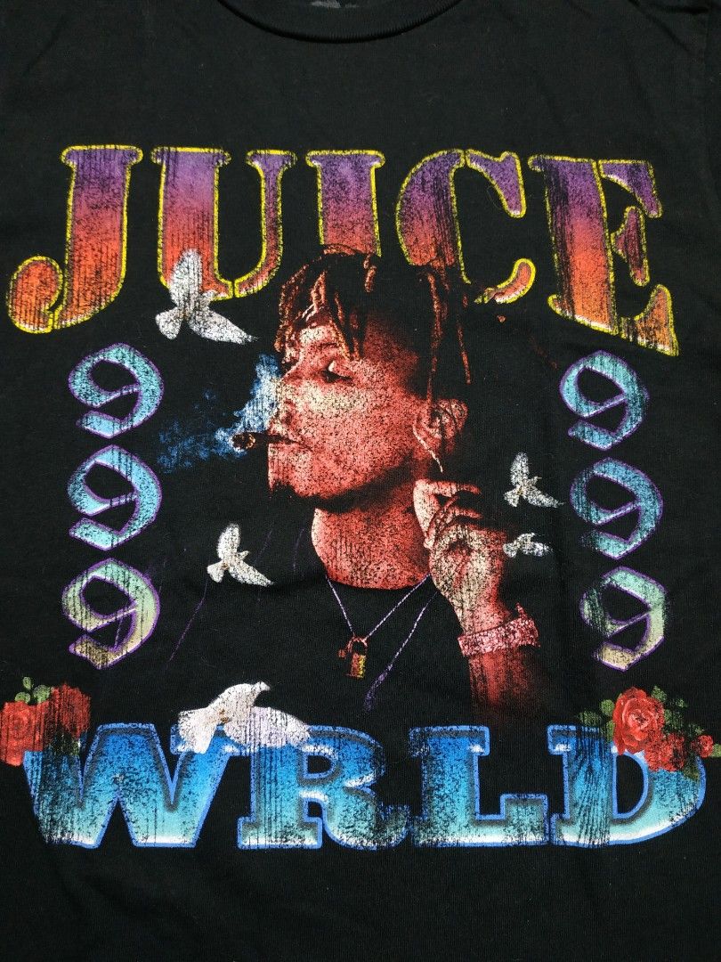 Juice Wrld 999 Modern Rap tee official on Carousell