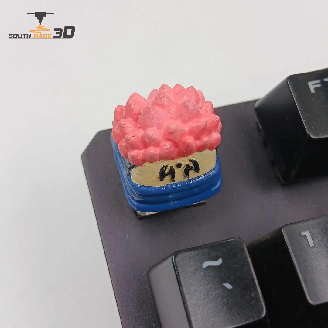Jujutsu Kaisen 3D Printed Resin Keyboard caps (Keycaps), Computers ...