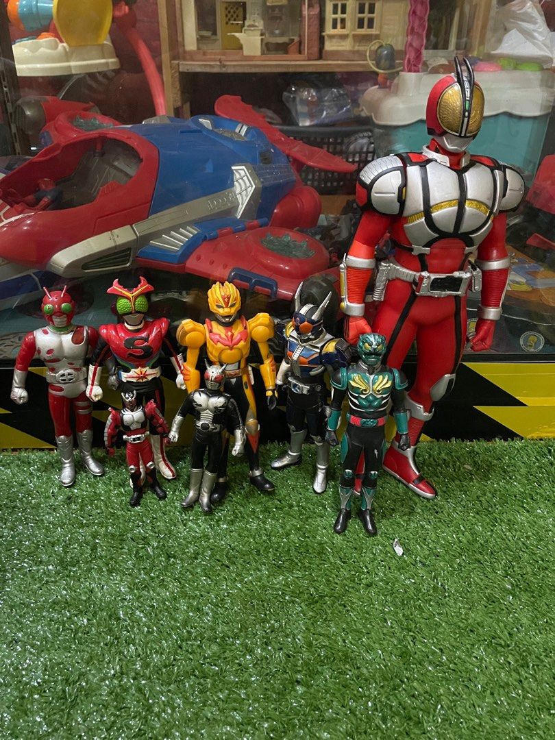 Kamen rider Lot figures, Hobbies & Toys, Toys & Games on Carousell
