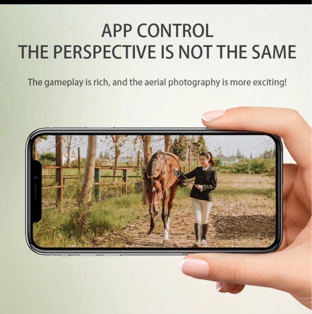 KBDFA TEsla Drone 4K WiFi optical flow dual camera head with fixed ...