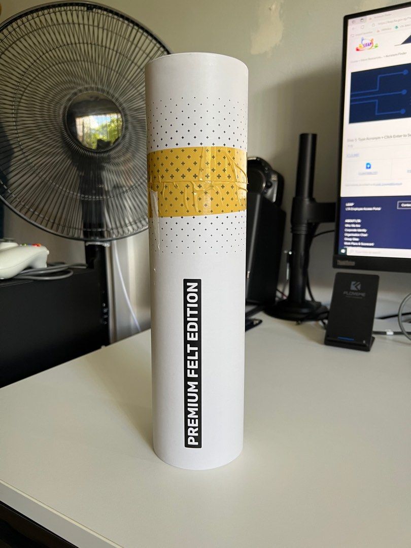 Keebmat Premium Felt Edition Deskmat (Plus size), Computers & Tech ...