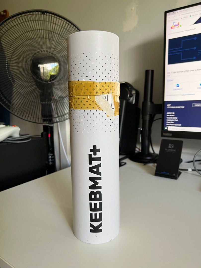 Keebmat Premium Felt Edition Deskmat (Plus size), Computers & Tech ...