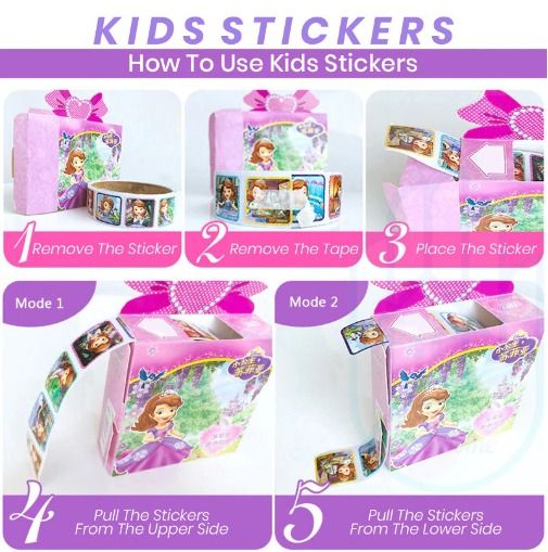 Kids Cartoon Stickers / 200pcs / Disney Sticker Roll Sticker Set / Boy ...