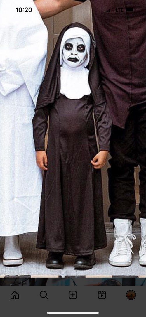 Nun halloween costume for kids, Babies & Kids, Babies & Kids Fashion on ...