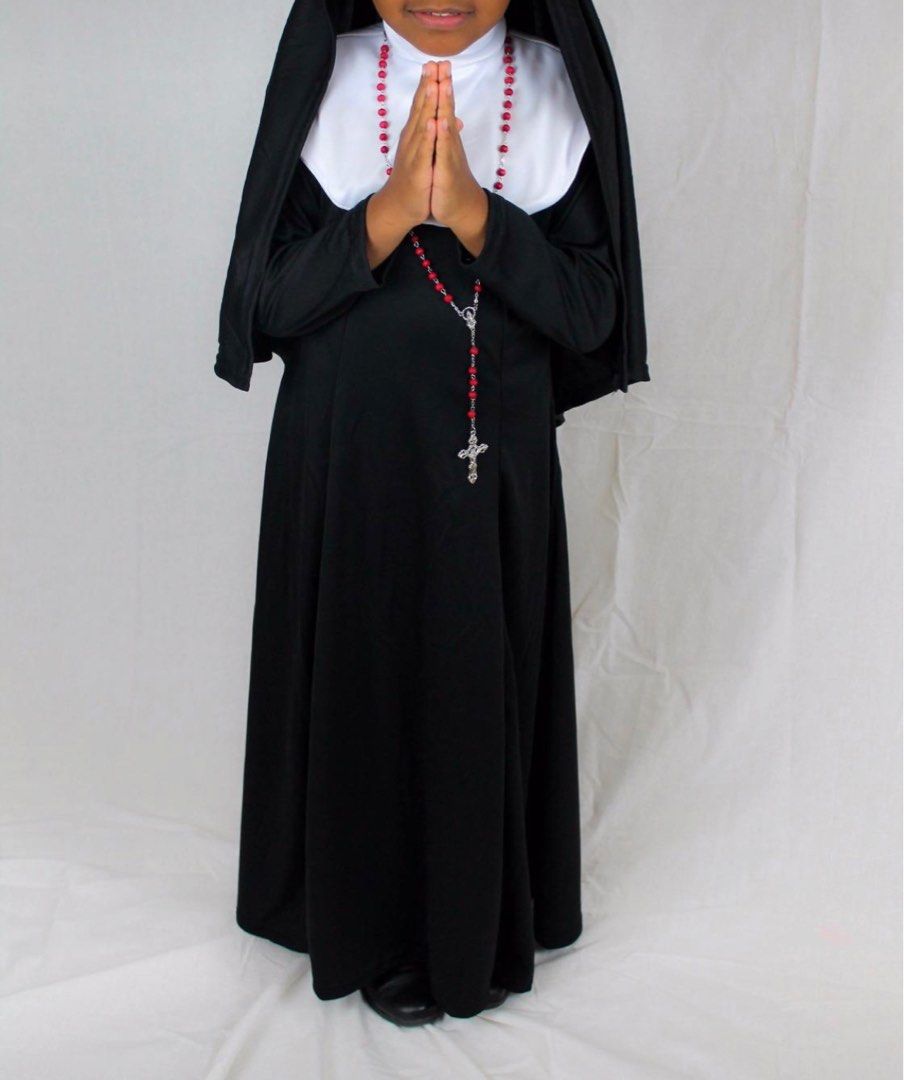 Nun halloween costume for kids, Babies & Kids, Babies & Kids Fashion on ...