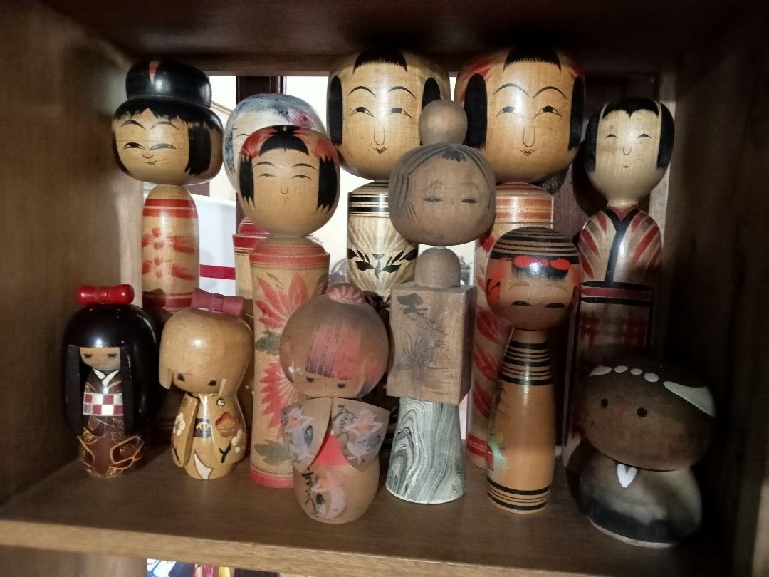 Kokeshi dolls on Carousell
