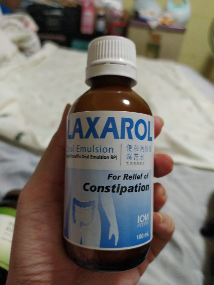 Laxarol for Constipation Relief, Health & Nutrition, Health Supplements ...