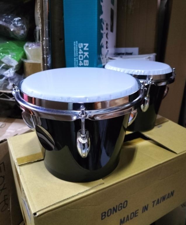 Lazer- Plastic Shell Bongo Set (PE040) Made in Taiwan, Hobbies & Toys ...