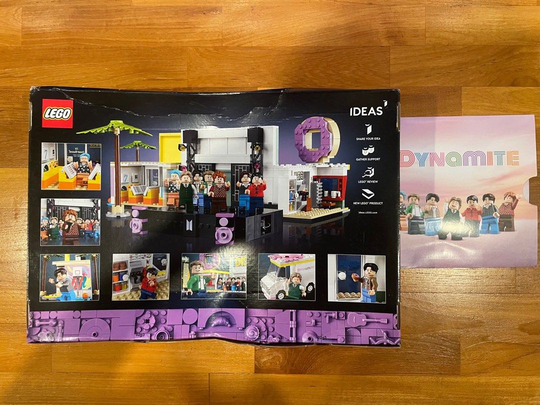 Lego BTS DYNAMITE Brand New With Vinyl Cards Stickers, Hobbies & Toys ...