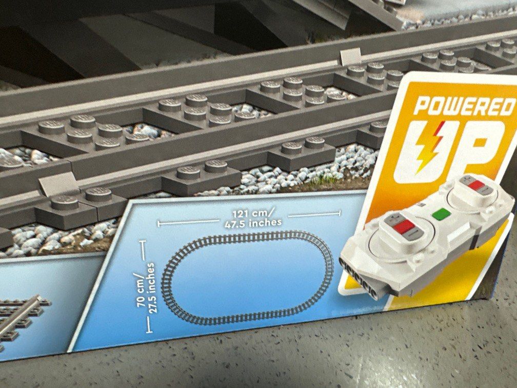 LEGO CITY TRAIN SET + extra train tracks (part# 60337 | 60205), Hobbies ...