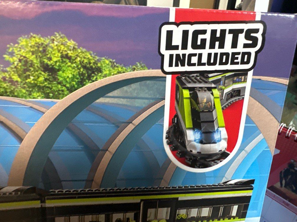 LEGO CITY TRAIN SET + extra train tracks (part# 60337 | 60205), Hobbies ...