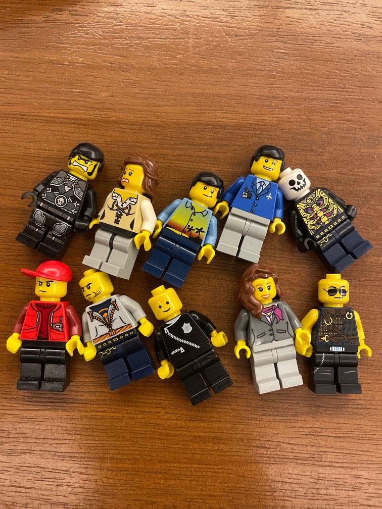 Lego set of 10 random minifigures - 1, Hobbies & Toys, Toys & Games on ...
