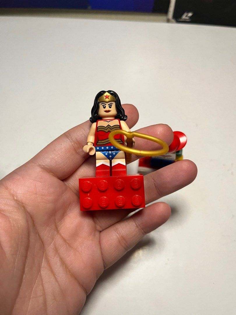 Lego Wonder Woman and Legoland Magnet on Carousell
