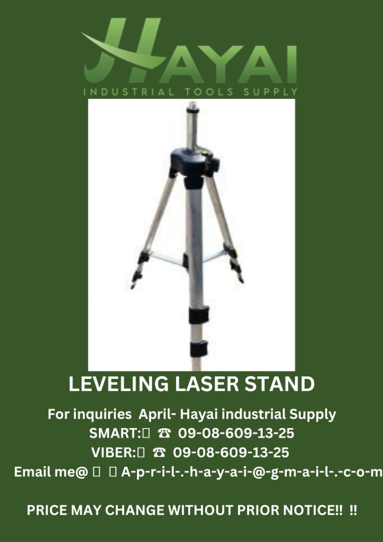 Leveling laser stand, Commercial & Industrial, Construction Tools ...
