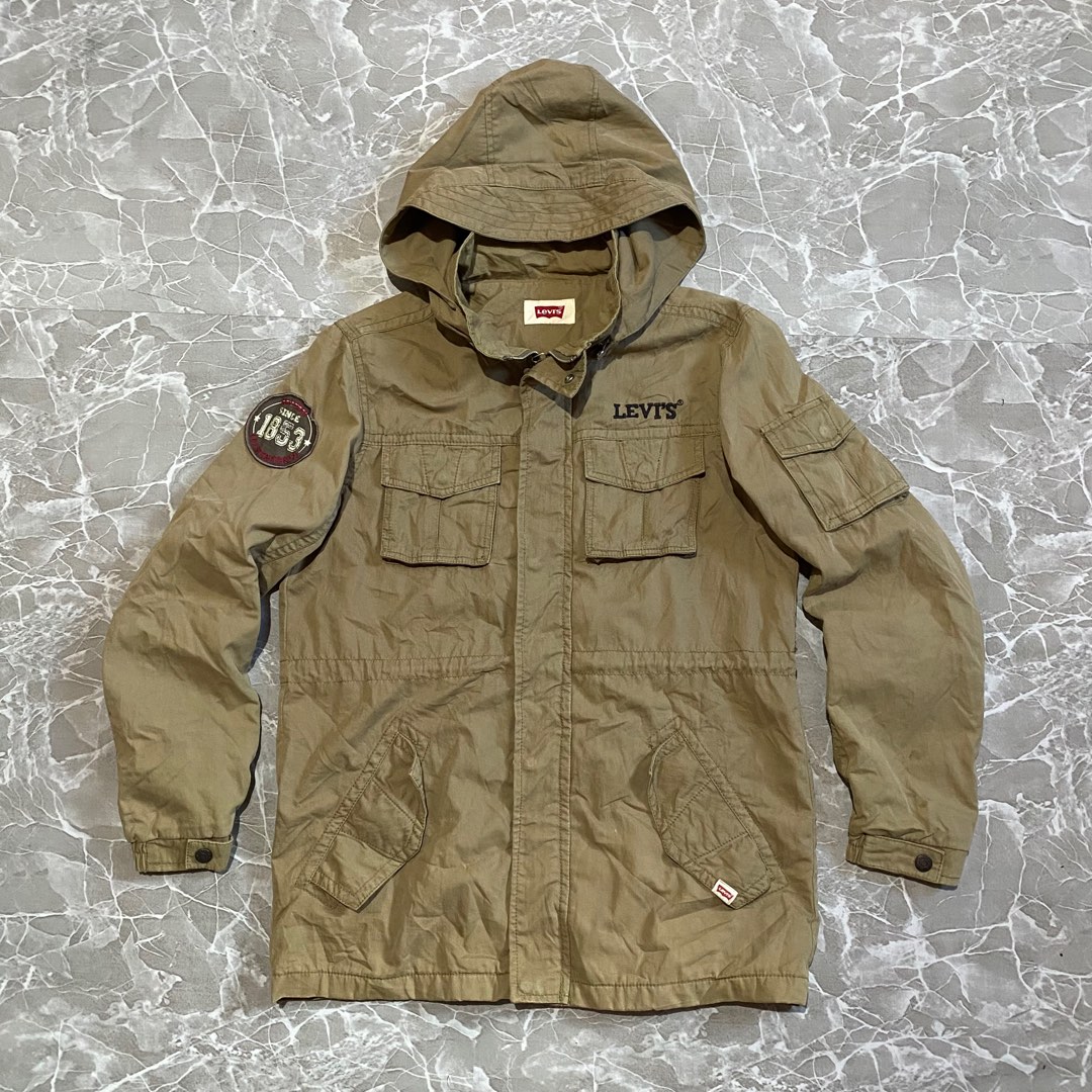 Levi’s military jacket, Men's Fashion, Coats, Jackets and Outerwear on ...
