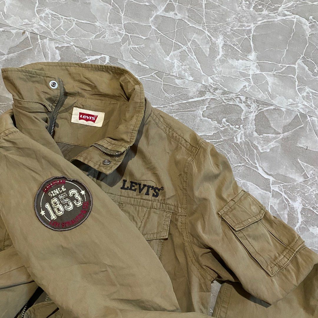 Levi’s military jacket, Men's Fashion, Coats, Jackets and Outerwear on ...