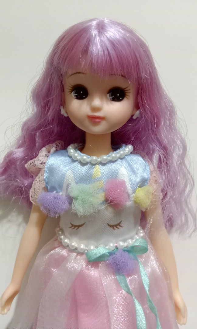 Licca Chan Doll Yumekawa Unicorn, Hobbies & Toys, Toys & Games on Carousell