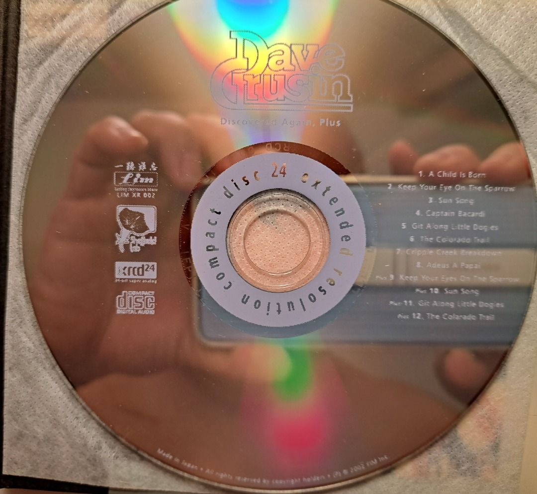 LIM XRCD24 audiophile Sheffield Lab CD. Dave Grusin, Hobbies & Toys ...