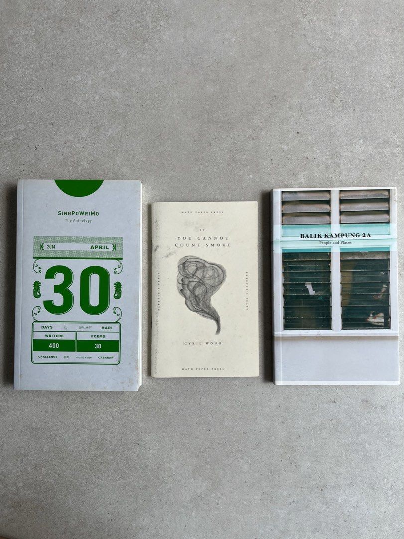 Local Poetry: Cyril Wong, Pooja Nansi, Joshua Ip, Hobbies & Toys, Books ...