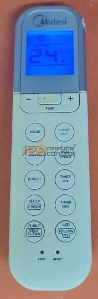 (Local Shop) Genuine Used Original Midea AirCon Remote Control., TV ...