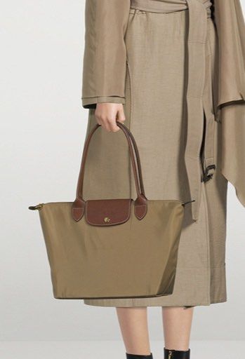 Longchamp desert yellow small handle original, Women's Fashion, Bags ...