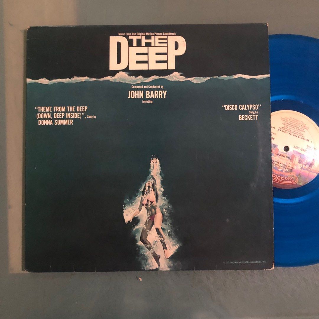 Lp - The Deep (original soundtrack John Barry) - colour vinyl, Hobbies ...
