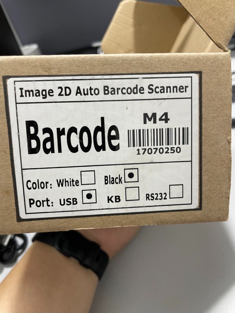 4 x M4 Image 2D Auto Barcode Scanner + 3 x Stand, Computers & Tech ...